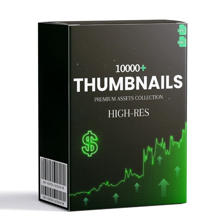 10,000+ High-Resolution Thumbnails Pack – Premium JPG & PNG Collection ...
